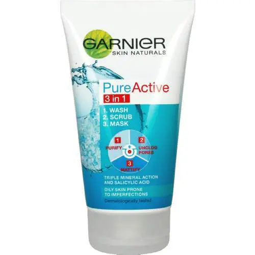 Garnier Pure Active Cleanser 3 In 1 Wash S – Yanah Pharmacy