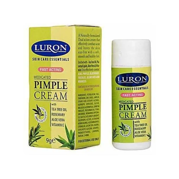 LURON PIMPLE CREAM 9G - Yanah Pharmacy