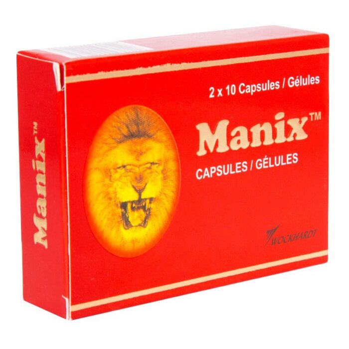 Manix Caps (for Men) 20s – Yanah Pharmacy