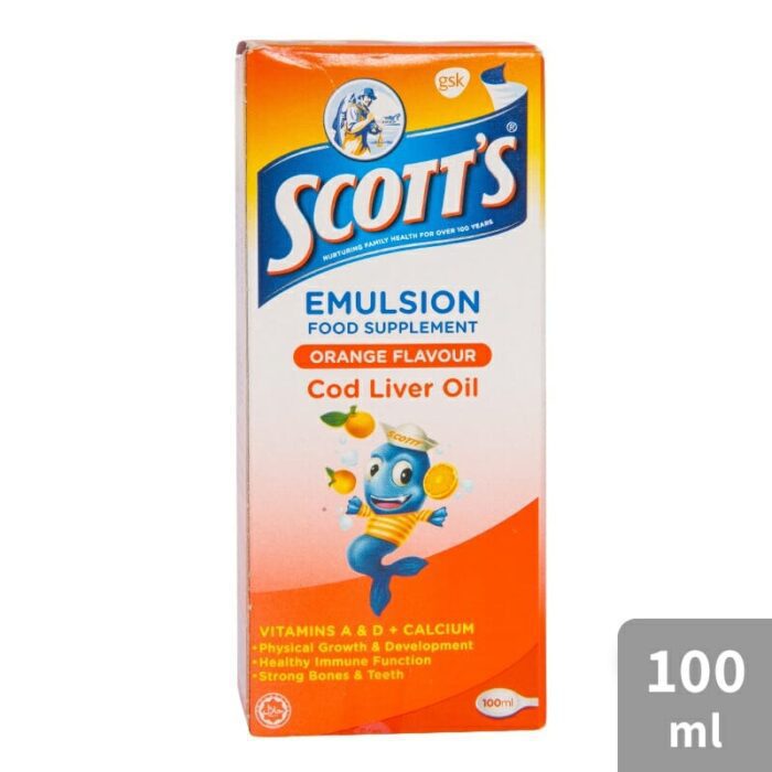 Scotts Emulsion Orange 100ml – Yanah Pharmacy