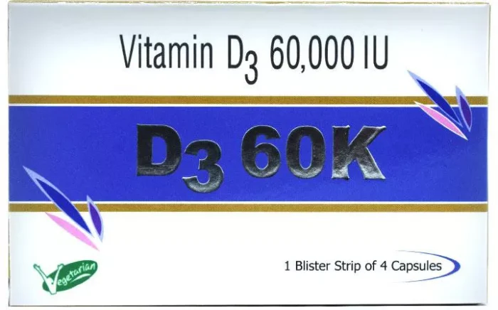 Vitamin D3 60000 Iu [d3 60k] – Yanah Pharmacy