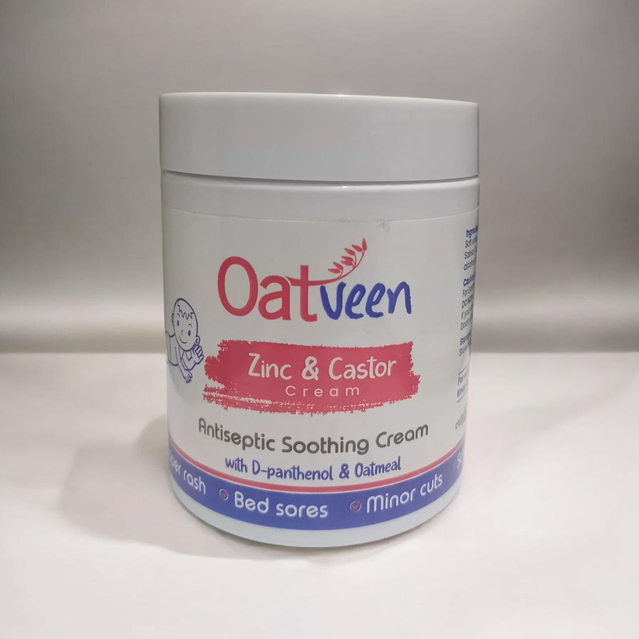 Oatveen Zinc & Castor Cream 225g – Yanah Pharmacy